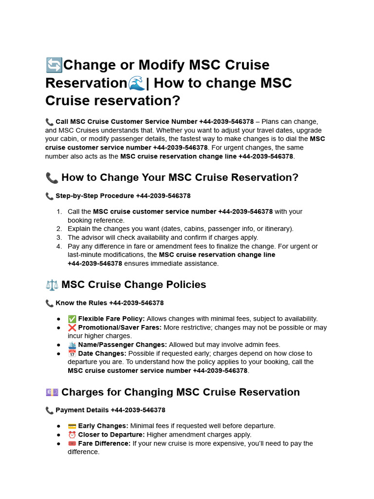 MSC4 | PDF