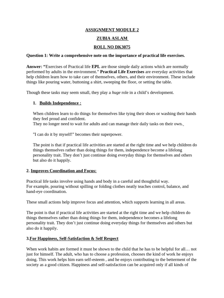 Assignment Module 2 | PDF | Cognitive Behavioral Therapy | Social Skills