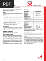 Conbextra EP65 Plus Epoxy Grout Guide | PDF | Epoxy | Strength Of Materials