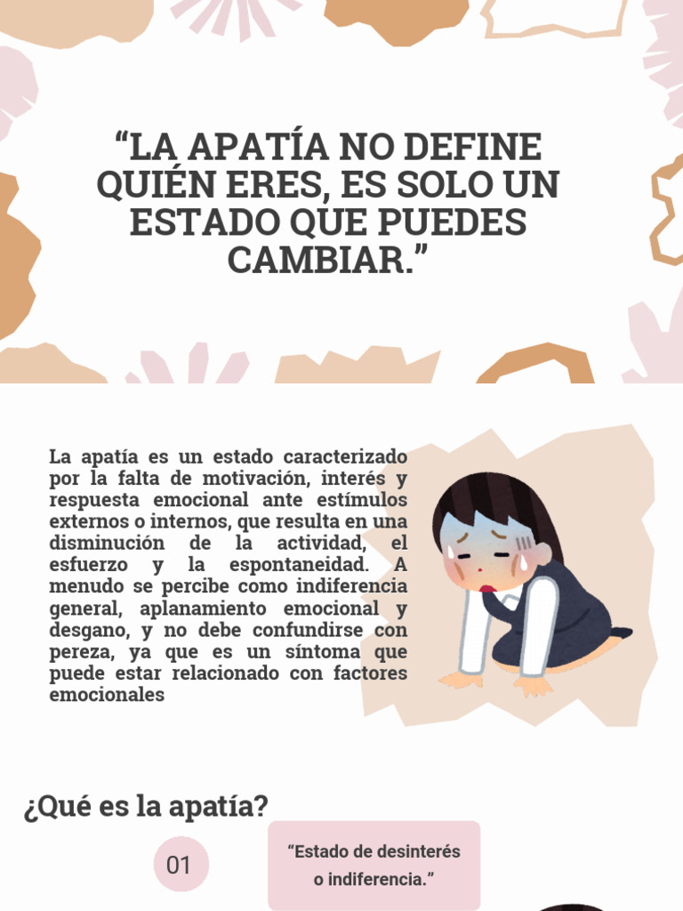Superar la apatía en adolescentes | PDF