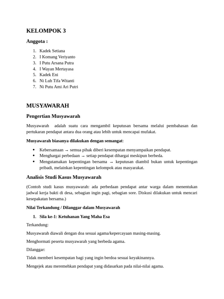 Kelompok 3 PKN Kls 12 | PDF