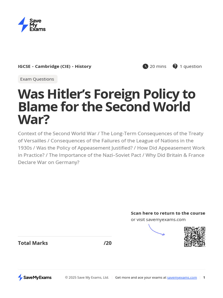 Hitler Foriegn Policy Practice | PDF