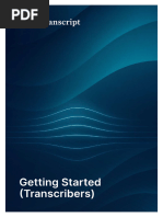 GoTranscript Transcription Guidelines | PDF | Career & Growth