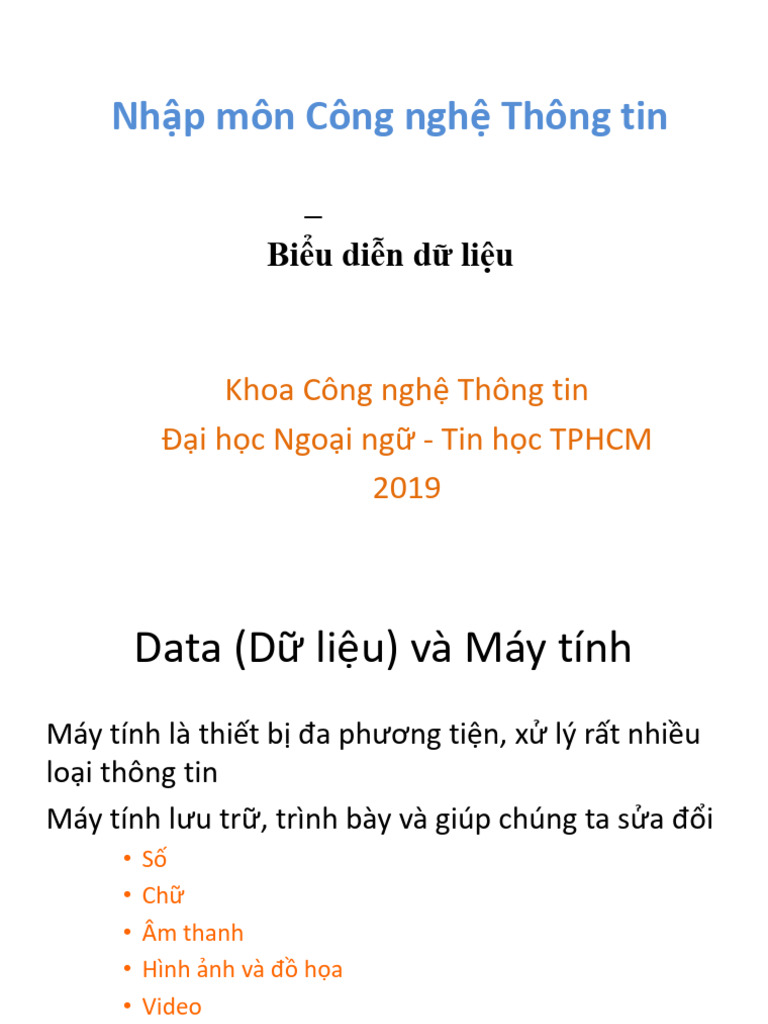 Chapter 3 - Data Representation | PDF