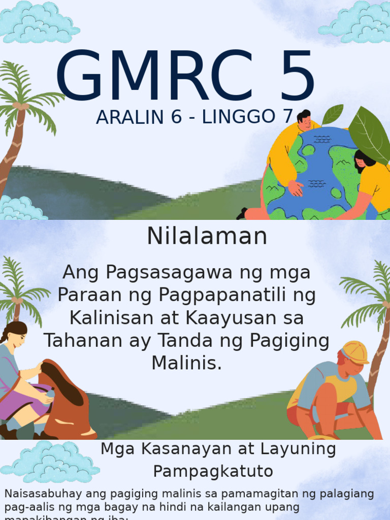 GMRC 5 - Aralin 6 Linggo 7 1 | PDF