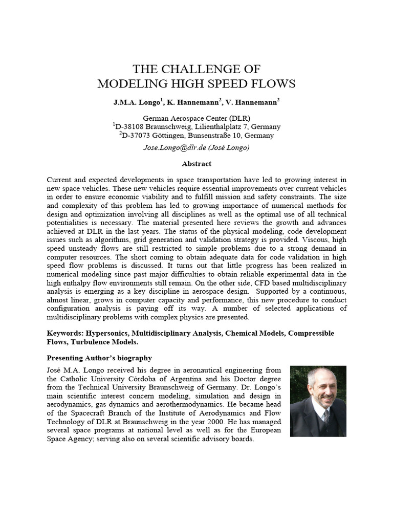 Reentry Figurepaper | PDF | Fluid Dynamics | Gases