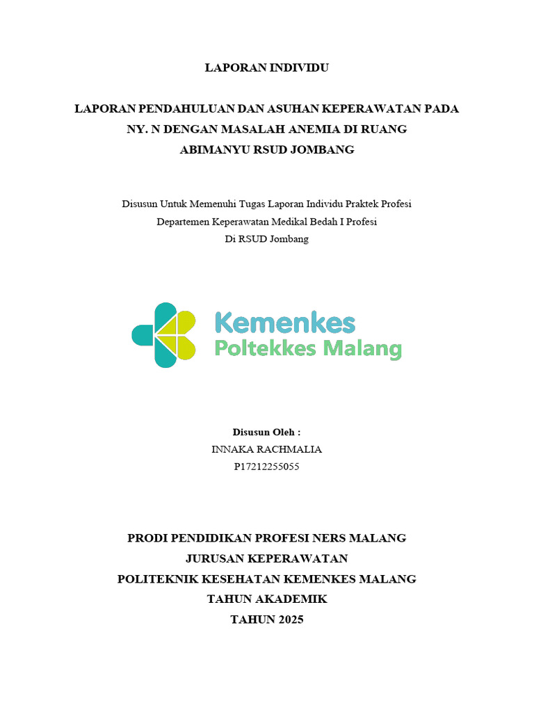 M5 LP Anemia | PDF