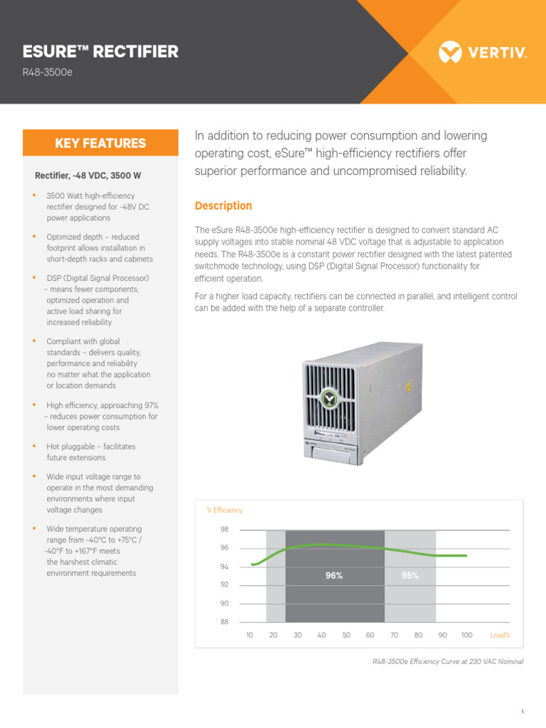 R483500e Rectifier Datasheet | PDF | Rectifier | Alternating Current