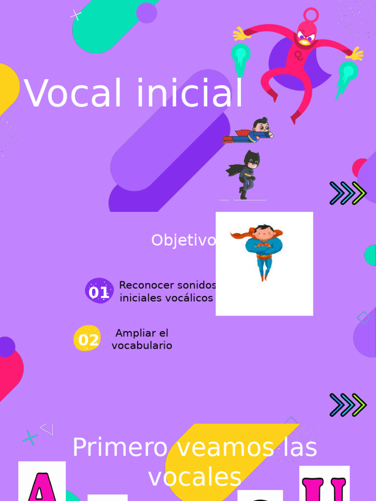 Vocal Inicial 1 | PDF