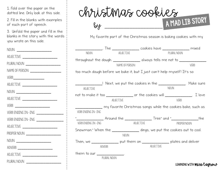 Christmas Cookies | PDF | Adjective | Noun