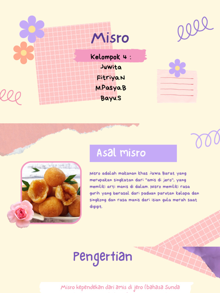 Kuning Ungu Feminim Imut Estetik Presentasi Pengenalan Kelas Baru ...