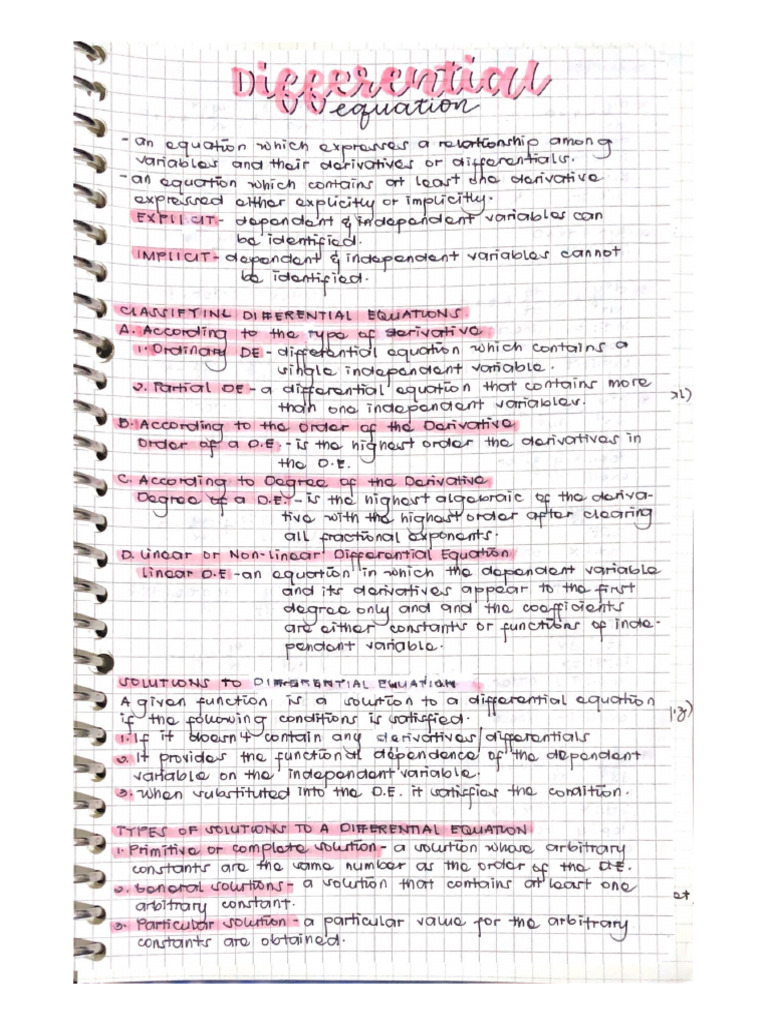 Differential Equation | PDF