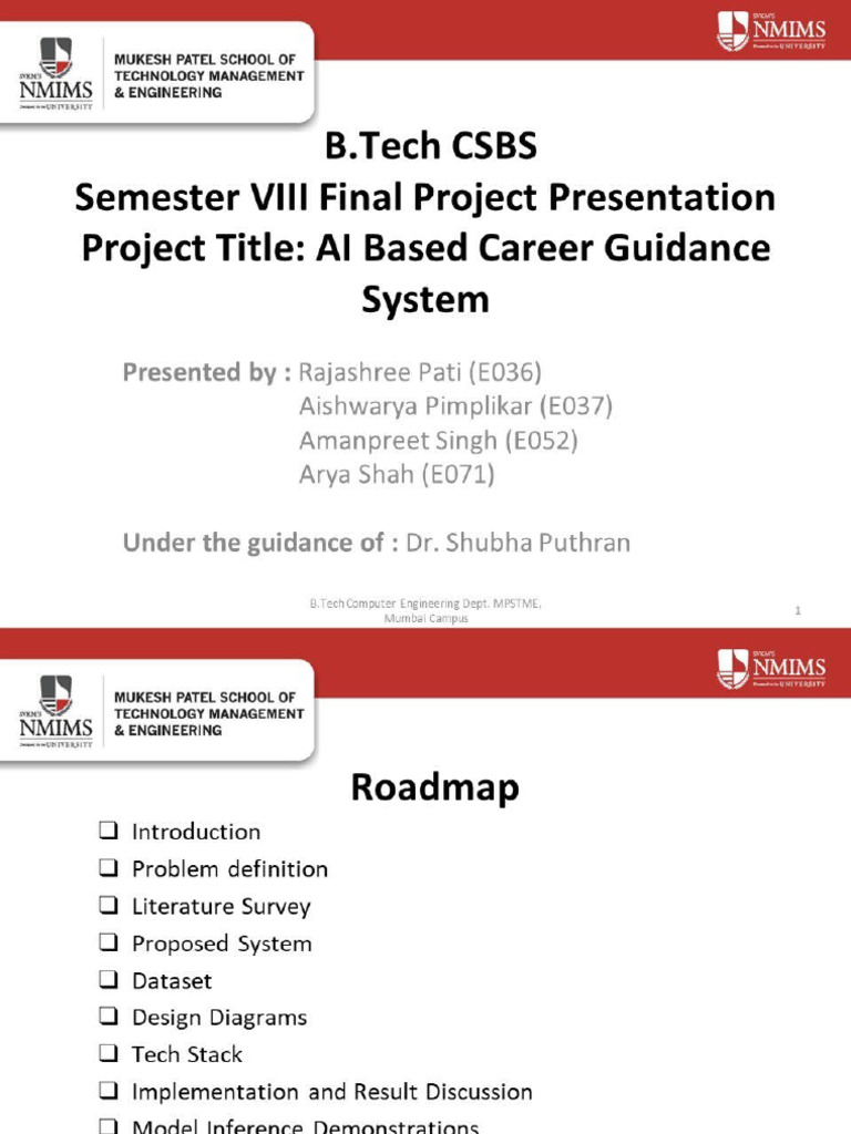 AI Based Career Guidance System | PDF