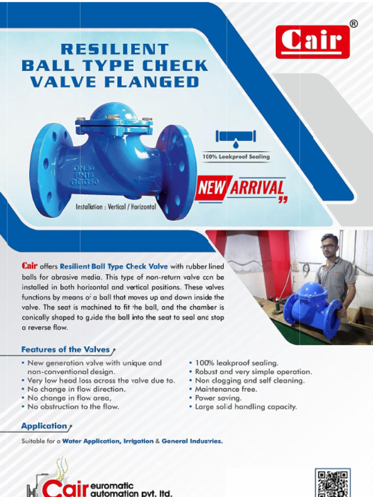 CATALOG Resilient Check ValvE | PDF