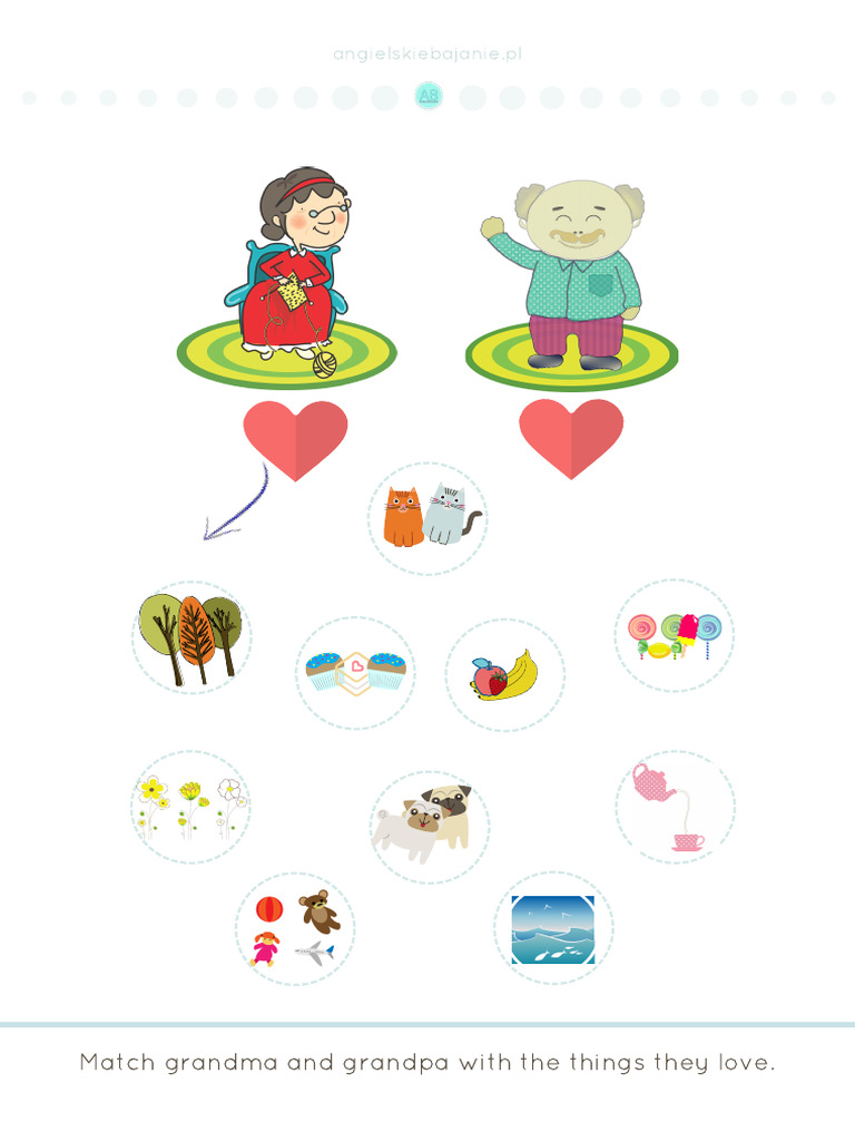 Grandparents' Day Worksheets | PDF