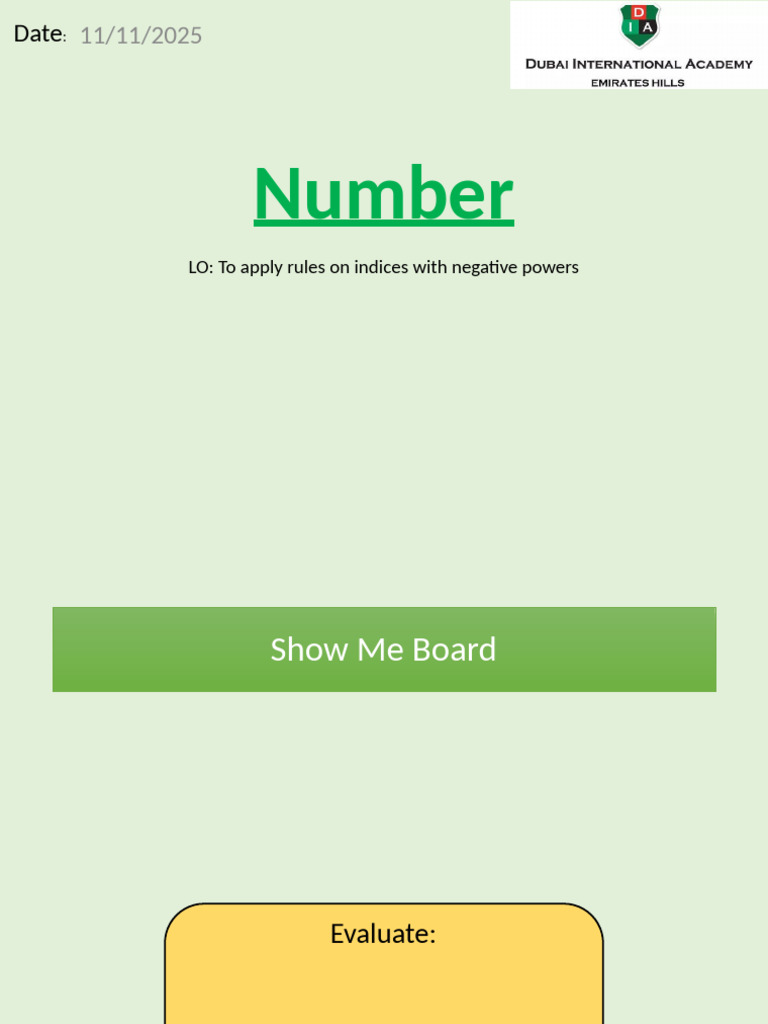 4 Negative Indices 2 | PDF | Numbers | Arithmetic