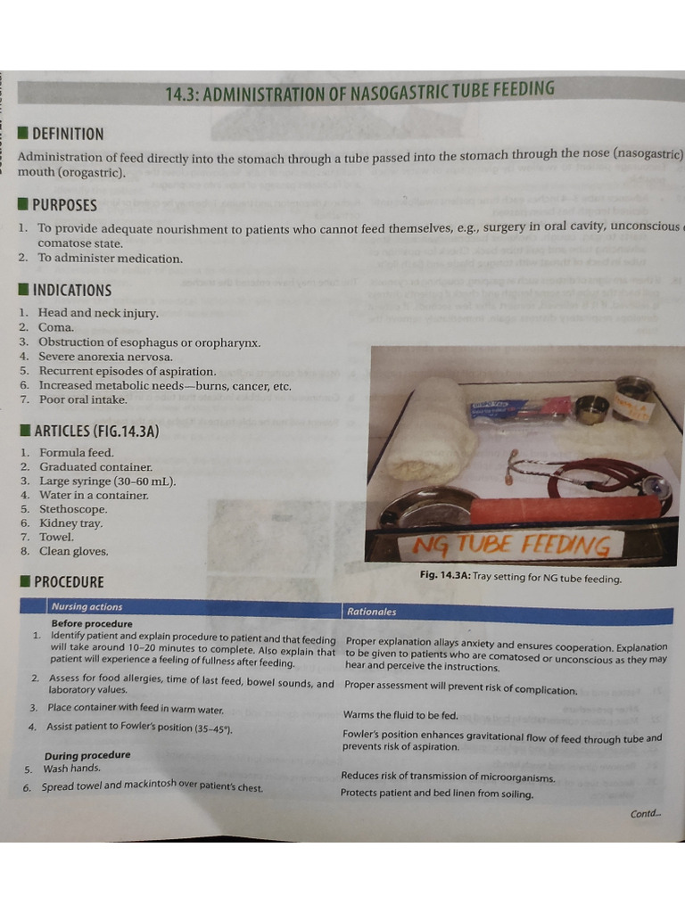NG Tube | PDF