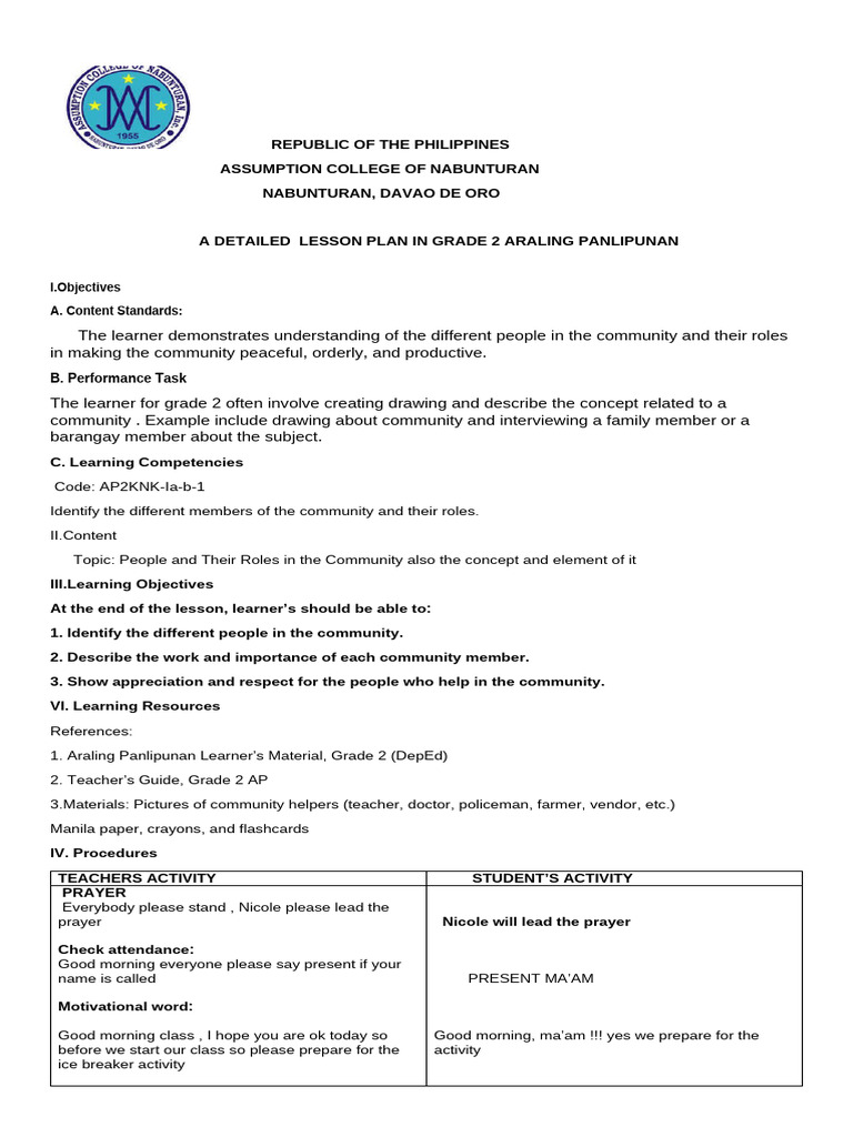 DLP | PDF | Lesson Plan | Teachers