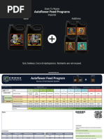 Athena Nutrients Feeding Schedule | PDF | Flowers | Water