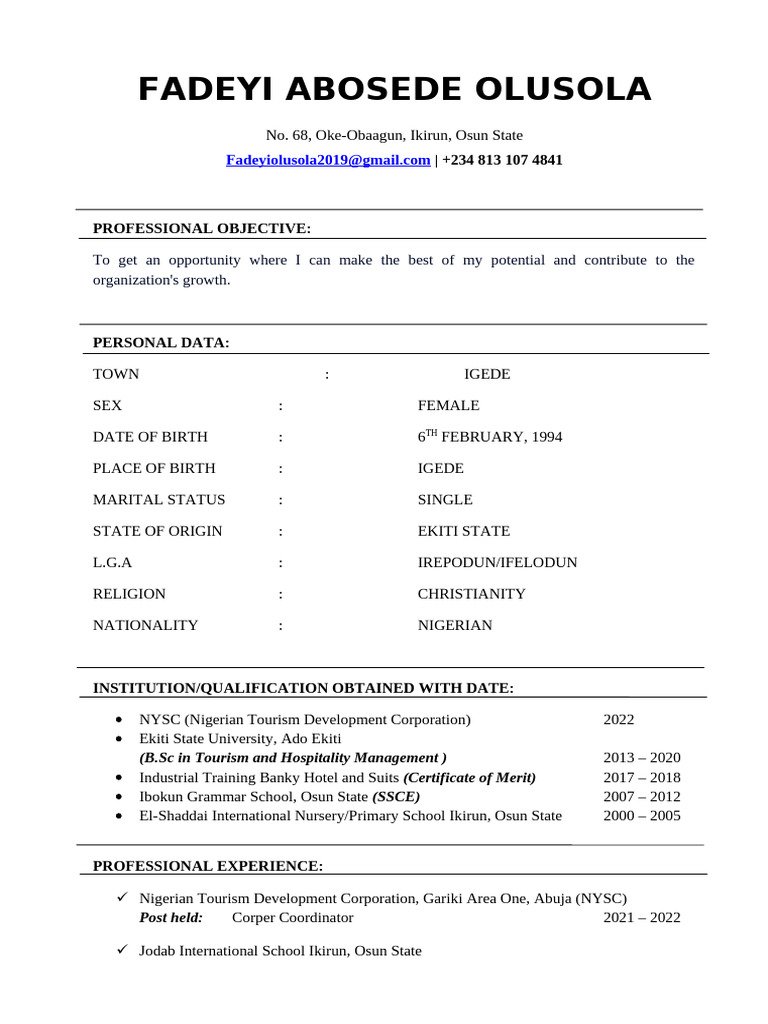 Fadeyi Abosede Olusola-1 | PDF