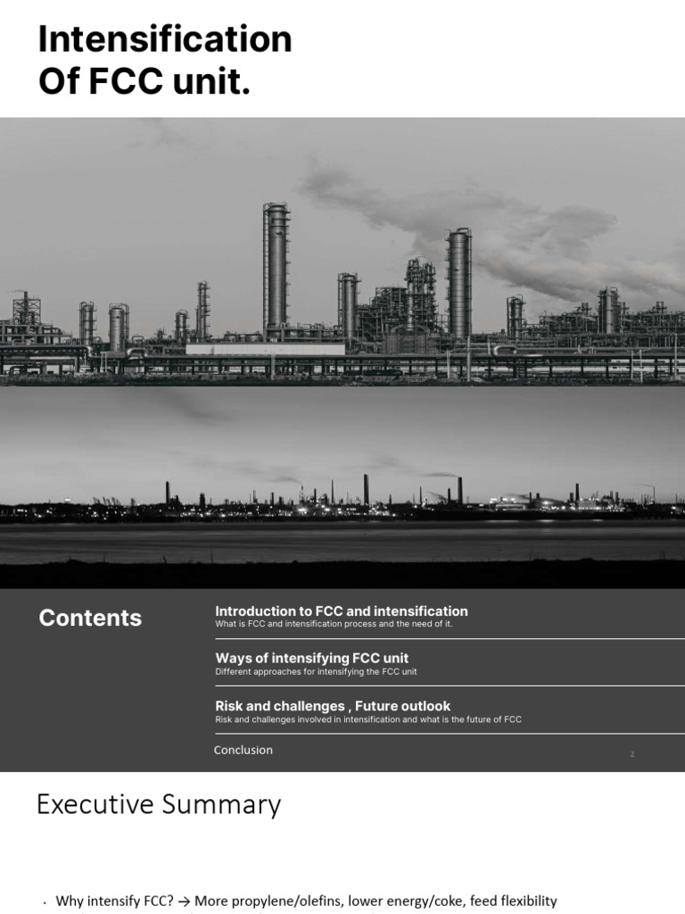FCC Intensification | PDF | Cracking (Chemistry) | Carbon Capture And ...