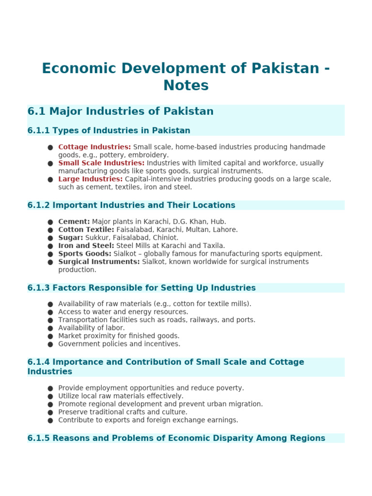PST Notes Matric | PDF | Pakistan | Zulfikar Ali Bhutto