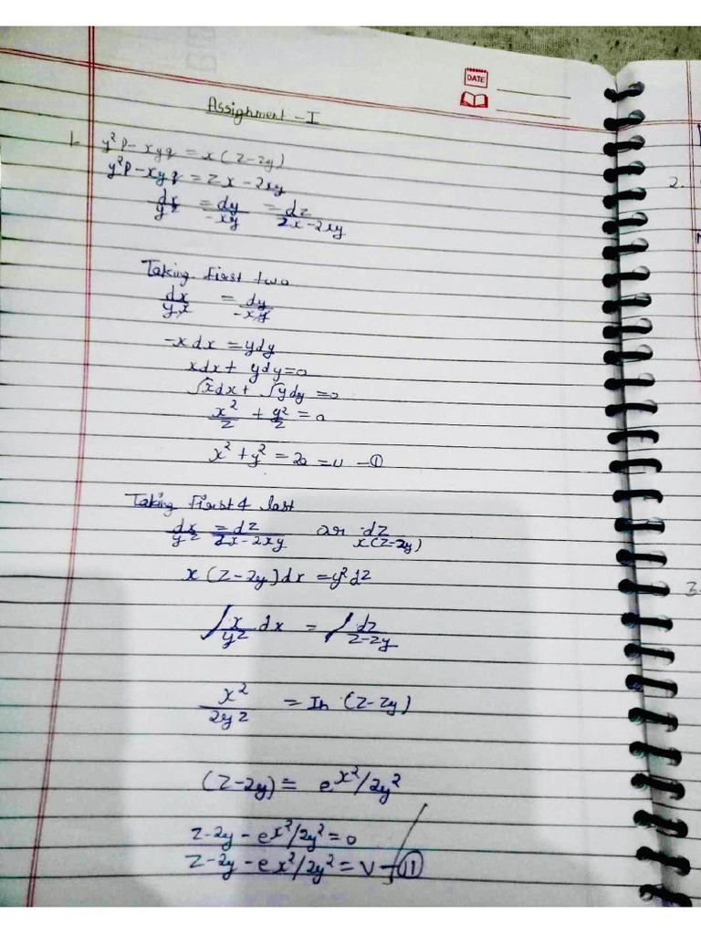 Math Assignments 1,2,3 | PDF