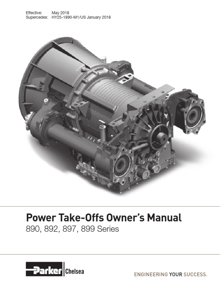 Chelsea PTO Installation Manual | PDF | Machines | Mechanical Engineering