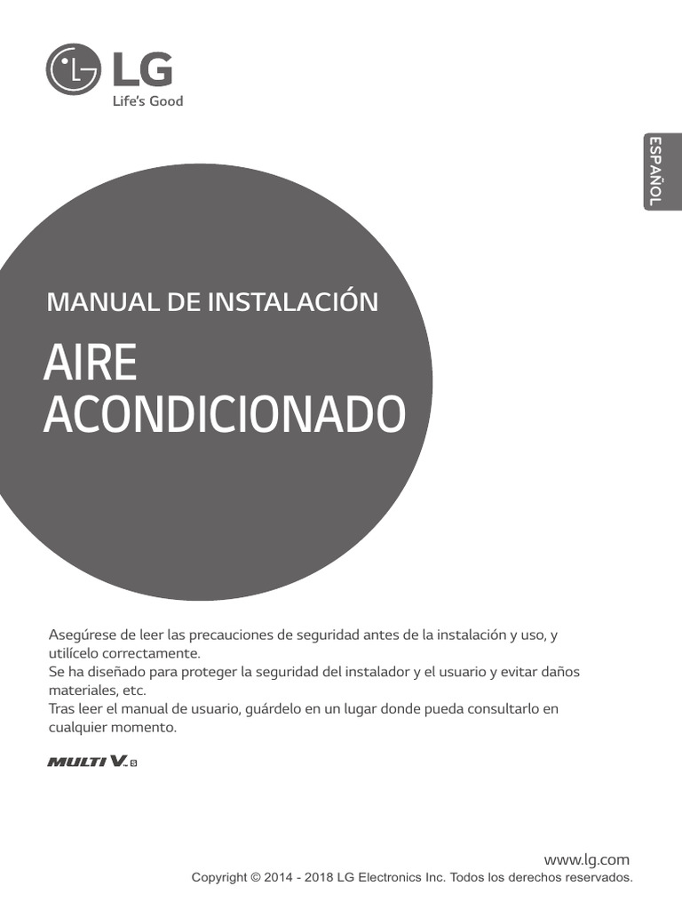Condensador VRF-ARUN100BSS0 | PDF | Aire acondicionado | Refrigerante