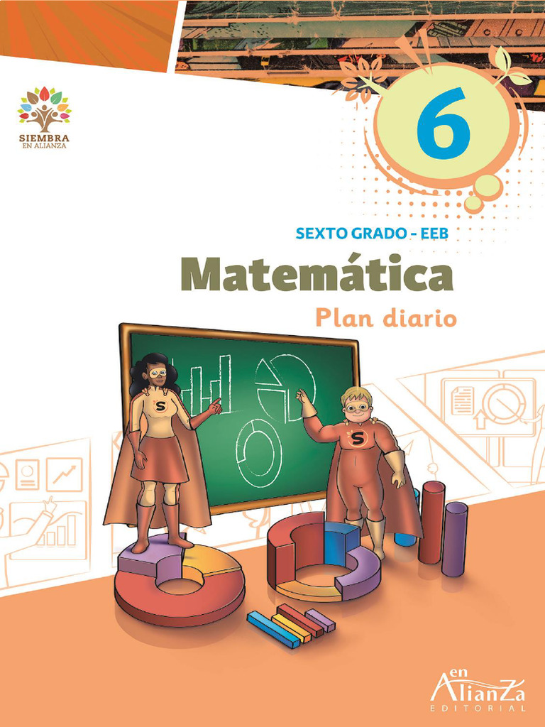 Plan Diario Matemática 6° Siembra | PDF | Sustracción | Matemática ...