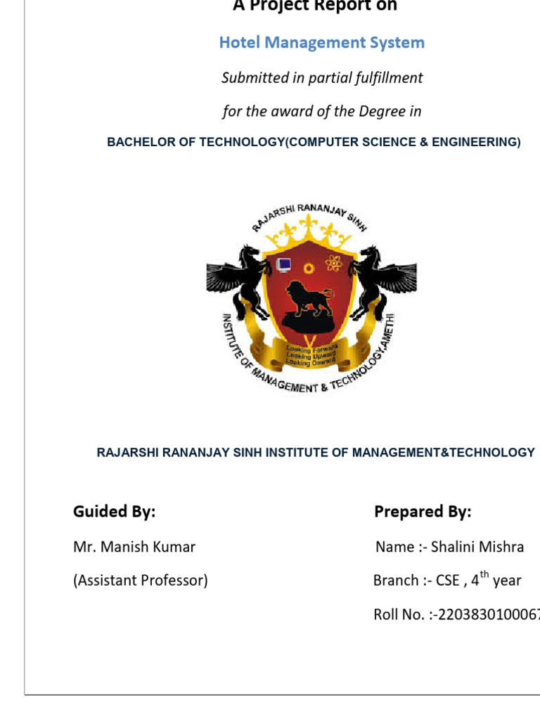 HMS Report Adjusted | PDF | Databases | World Wide Web