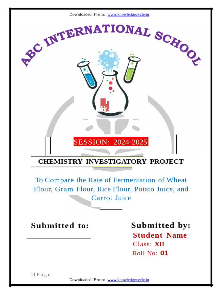 To Compare Rate of Fermentation of Differet Food Sample (P) | PDF ...