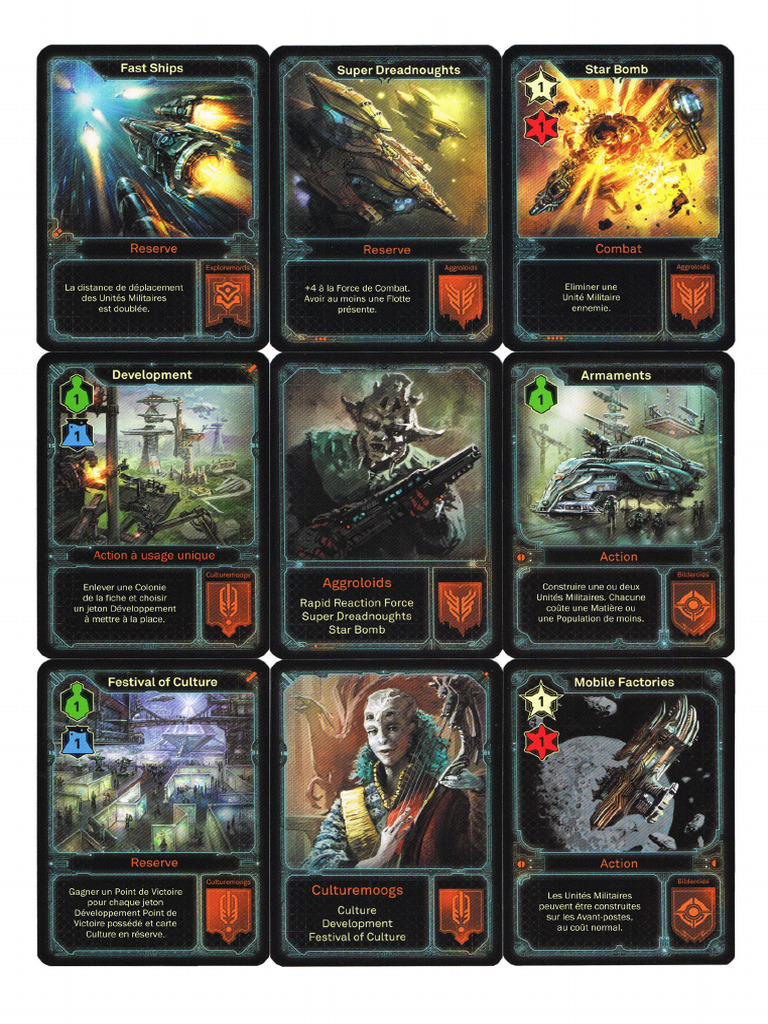 A Handful of Stars - Cartes FR | PDF