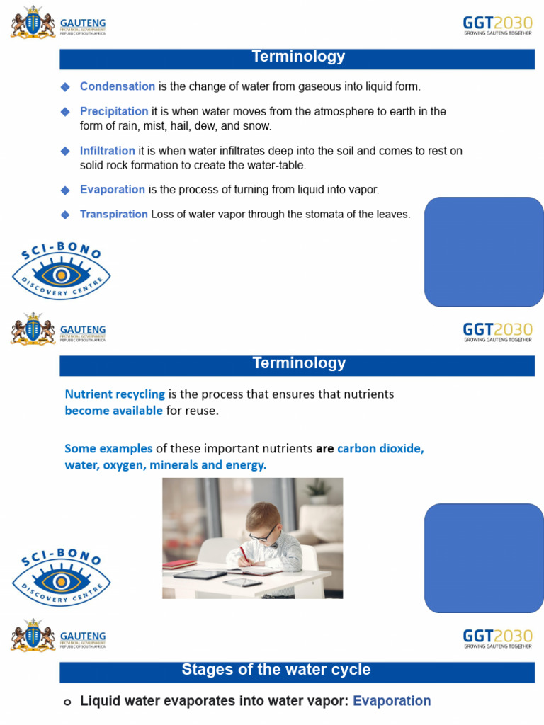 Life Sciences Gr.10 Lesson 10 Water Cycle | PDF | Water Vapor | Water