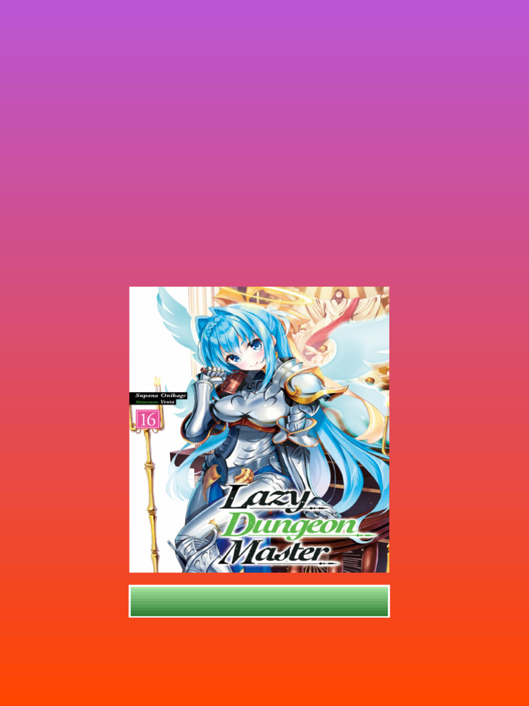 Lazy Dungeon Master Volume 16 Supana Onikage pdf available | PDF