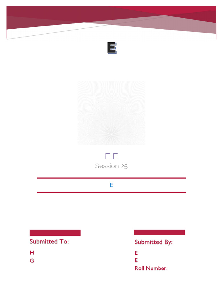 E Project File PageSet | PDF