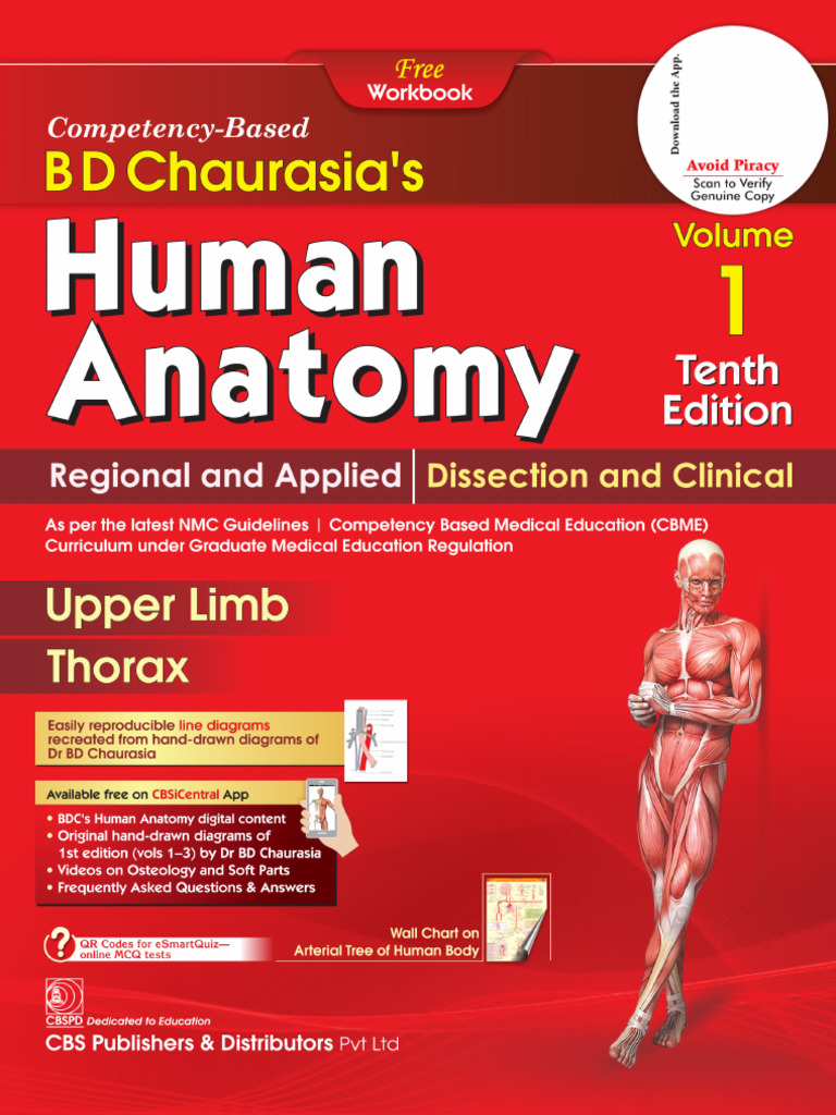 Human Anatomy Upper Limb Thorax Reginal and Applied Dissection and ...