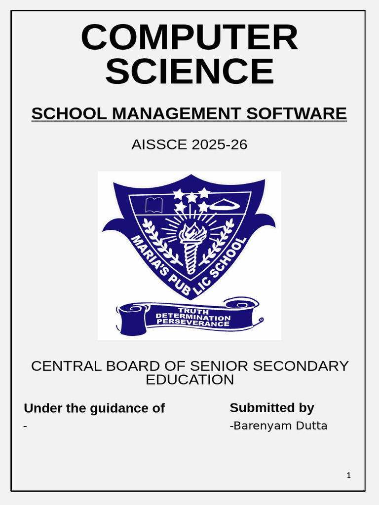 Computer Science Finals Project | PDF | Computer Data Storage ...