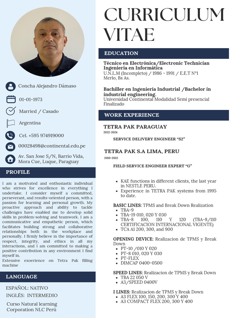 Curriculum Vitae 2024 en | PDF