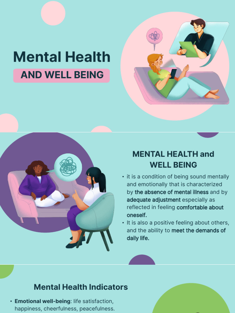 Essential Tips for Mental Well-Being | PDF | Well Being | Mental Health