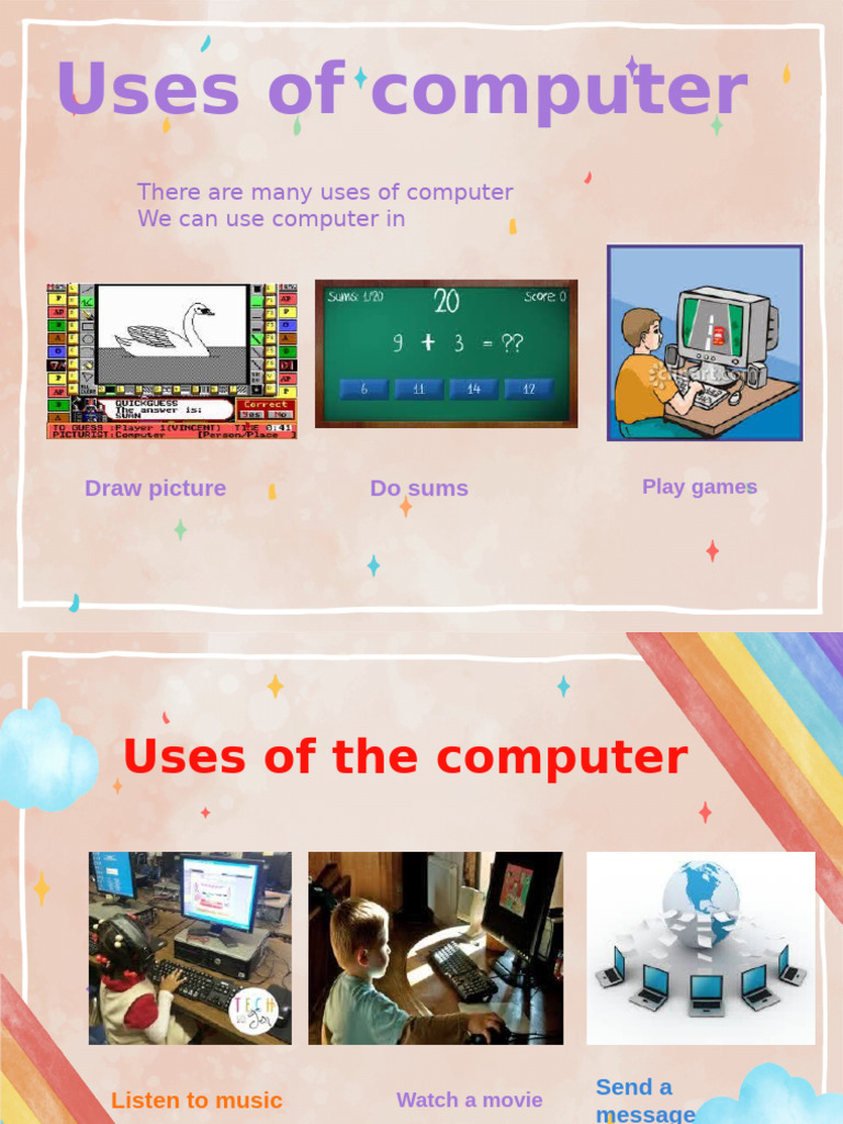 wilsN@20242023-10-211697874594Uses of Computer | PDF