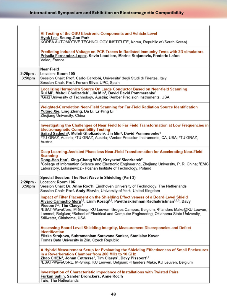 Emc 2025 | PDF | Electromagnetic Compatibility | Electronic Engineering
