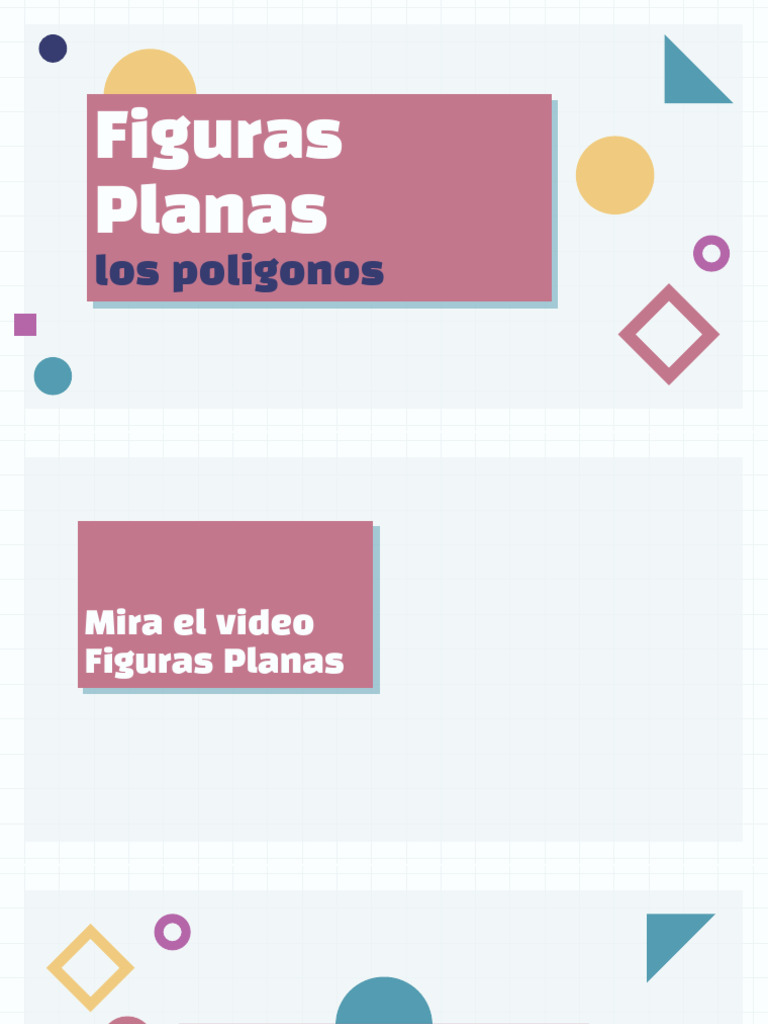 Figuras Planas y Polígonos: Guía Básica | PDF
