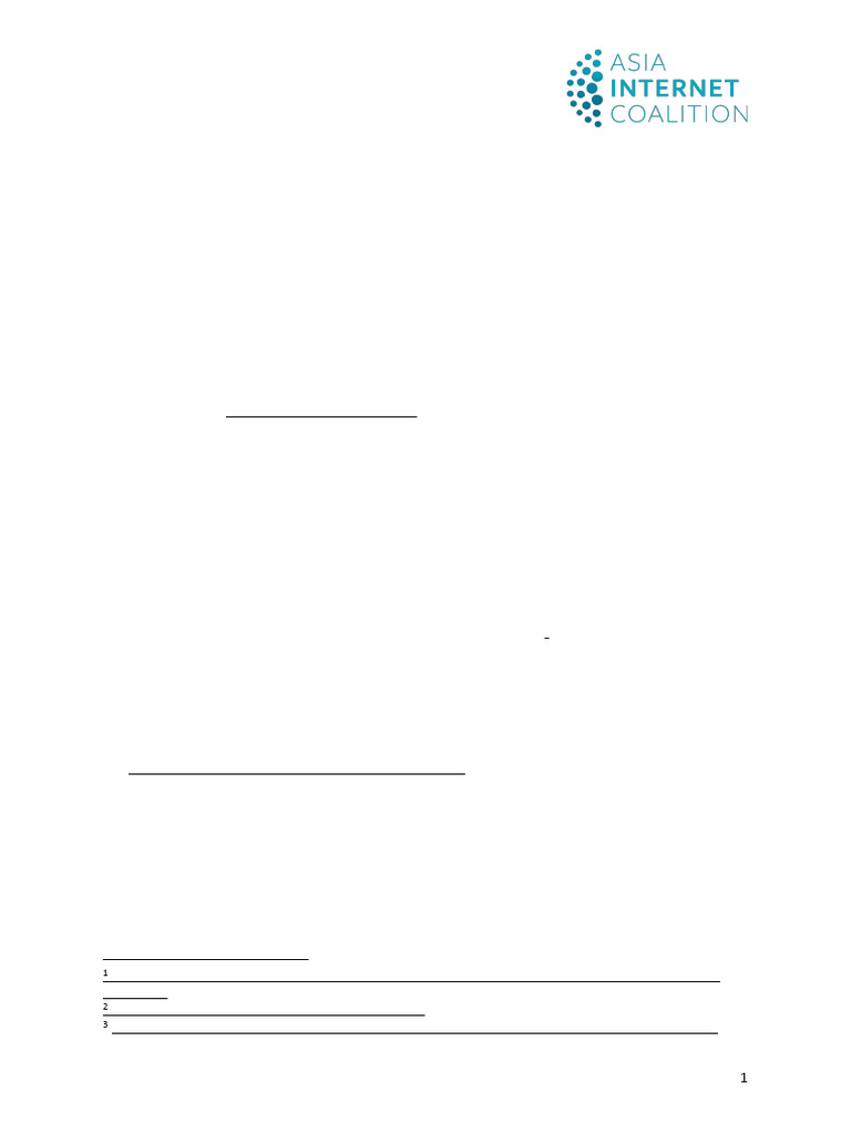 Industry Representation On The Benefits of Caching and Request To Expedite Caching Approvals in ...