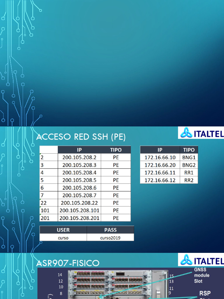Cisco BNG Capacitacion Version 2 | PDF | Networking | Multiprotocol ...