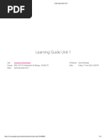 TR060 Biological and Biomedical Sciences Guide | PDF | Cell (Biology ...