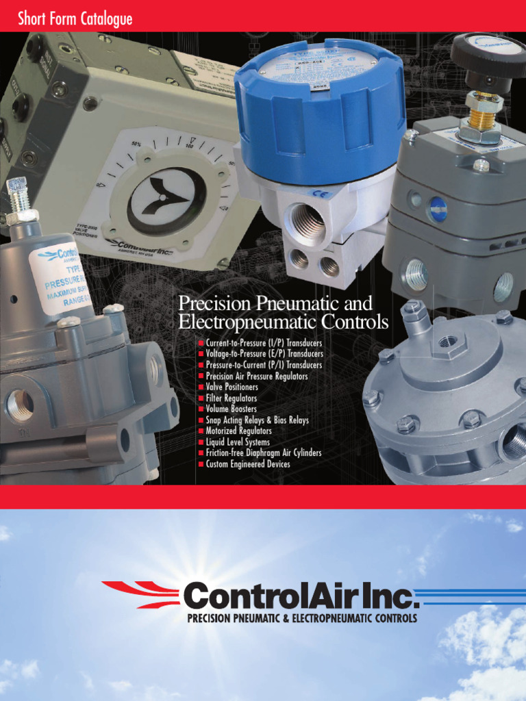 Precision Pneumatic Control Solutions | PDF | Gas Technologies | Equipment