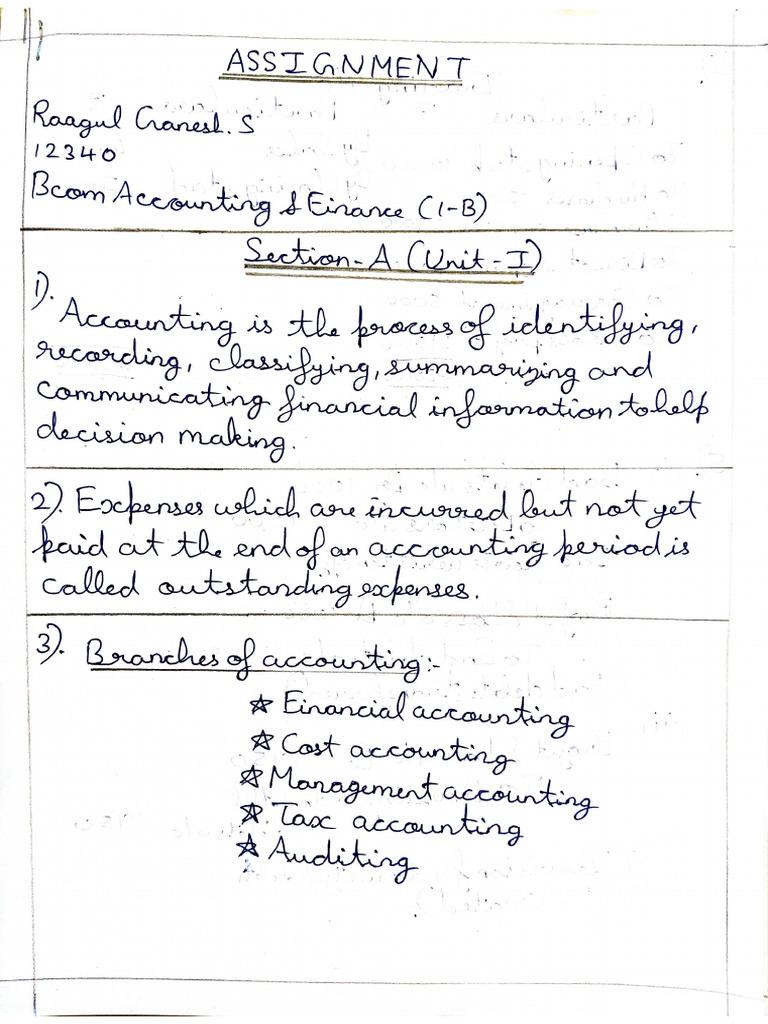 Assignment Answer | PDF