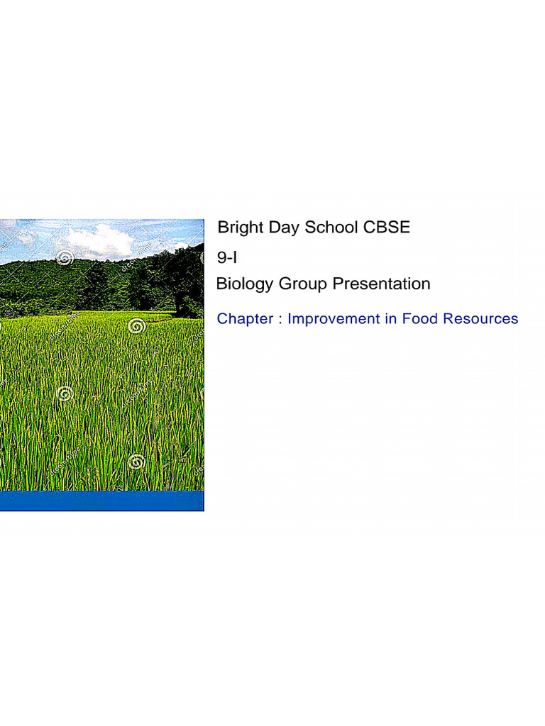 Biology Presentation-1 | PDF