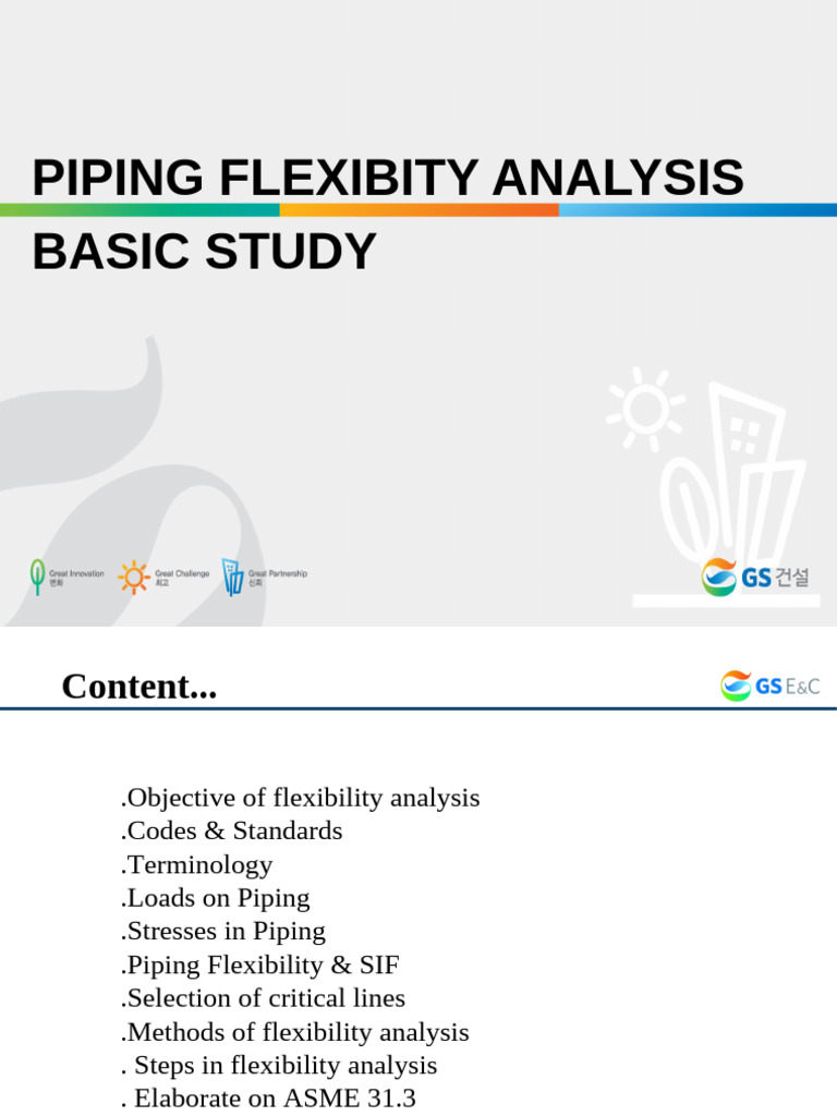 Piping Flexibility Analysis Guide | PDF | Strength Of Materials ...